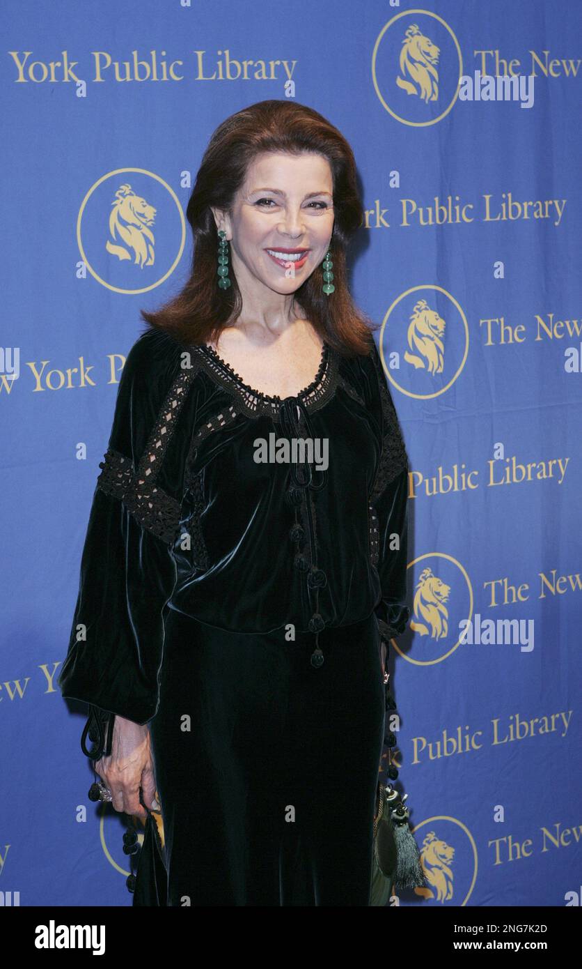 Princess Firyal of Jordan arrives to The New York Public Library's ...