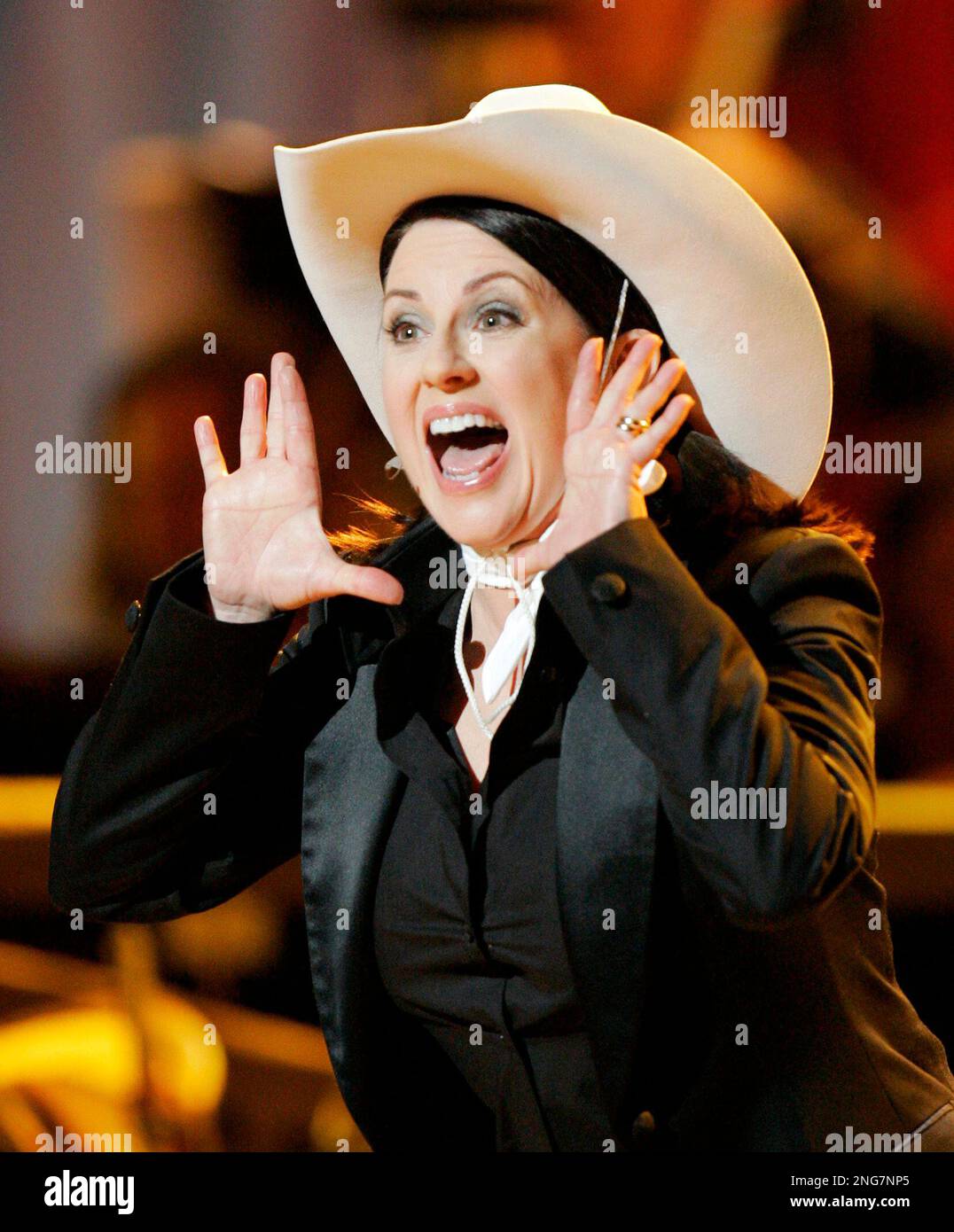 Megan Mullally performs "You Can't Get a Man With a Gun" from the ...