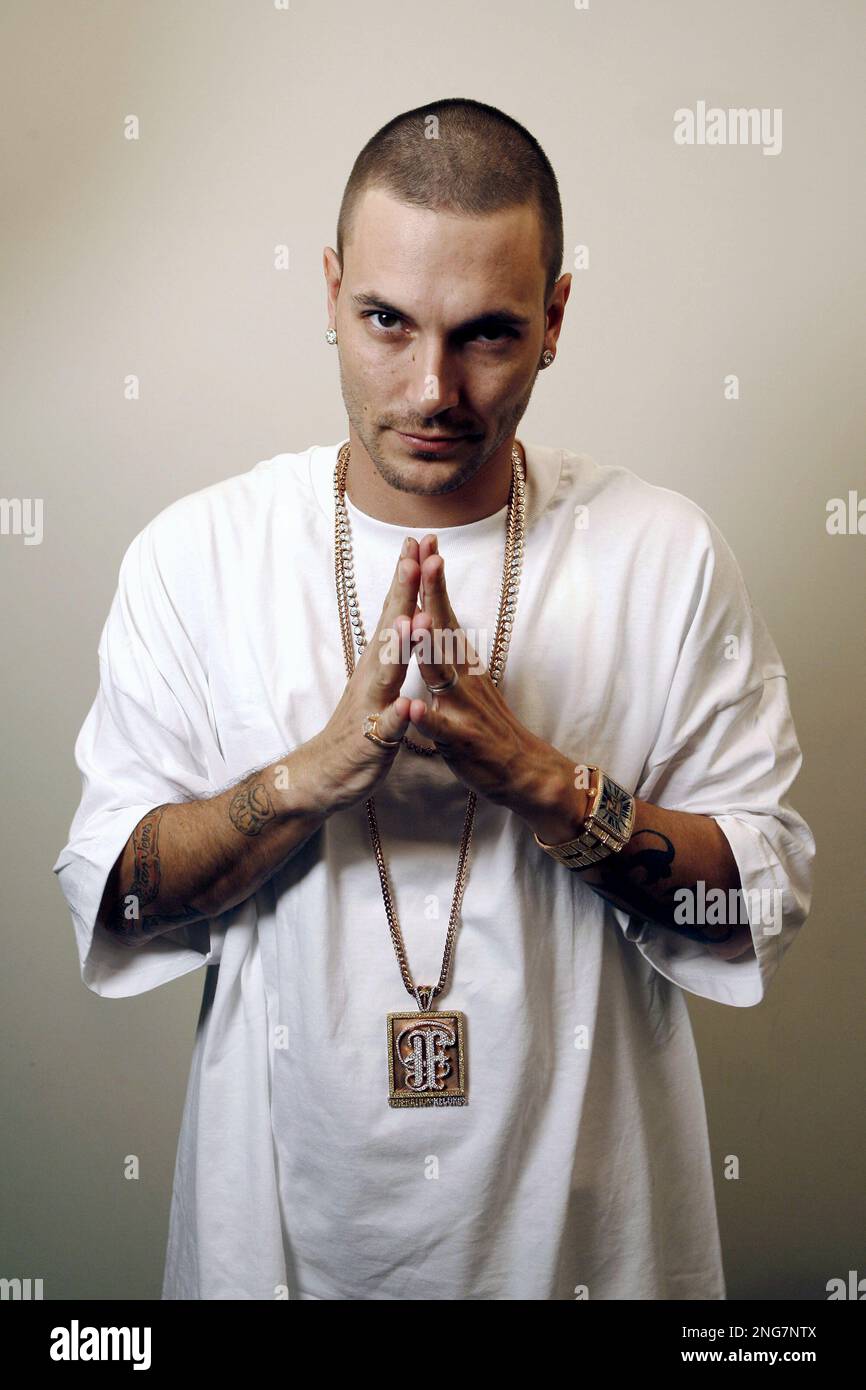 Kevin Federline poses for a portrait backstage at the "CD USA ...