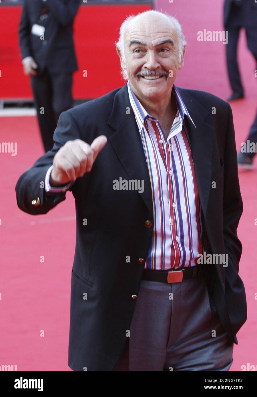 Scottish actor Sean Connery arrives at Rome's Auditorium, Friday, Oct ...