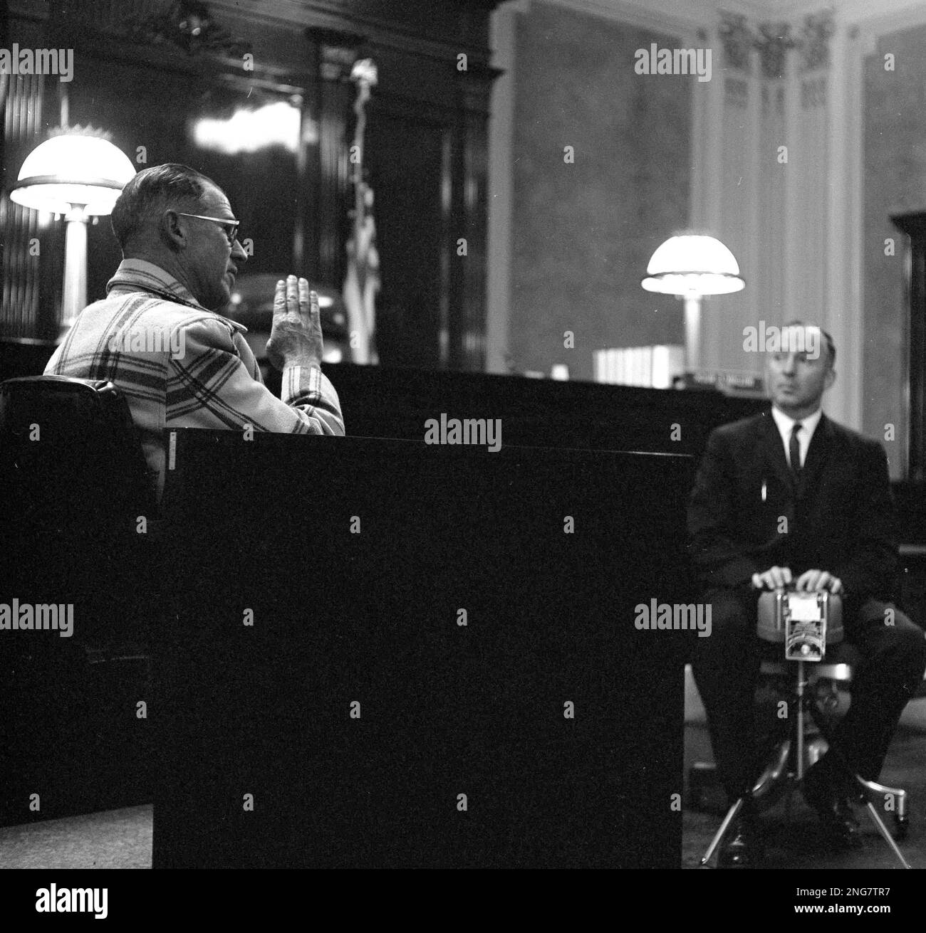 Albert Bindell, a farmer who lives a quarter mile from the grade ...