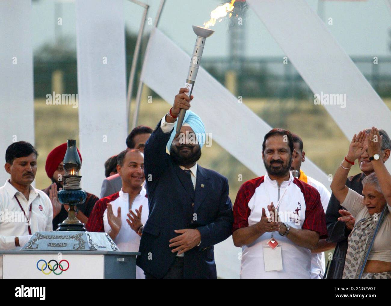 Secretary-General of the Olympic Council of Asia Raja Randhir Singh ...