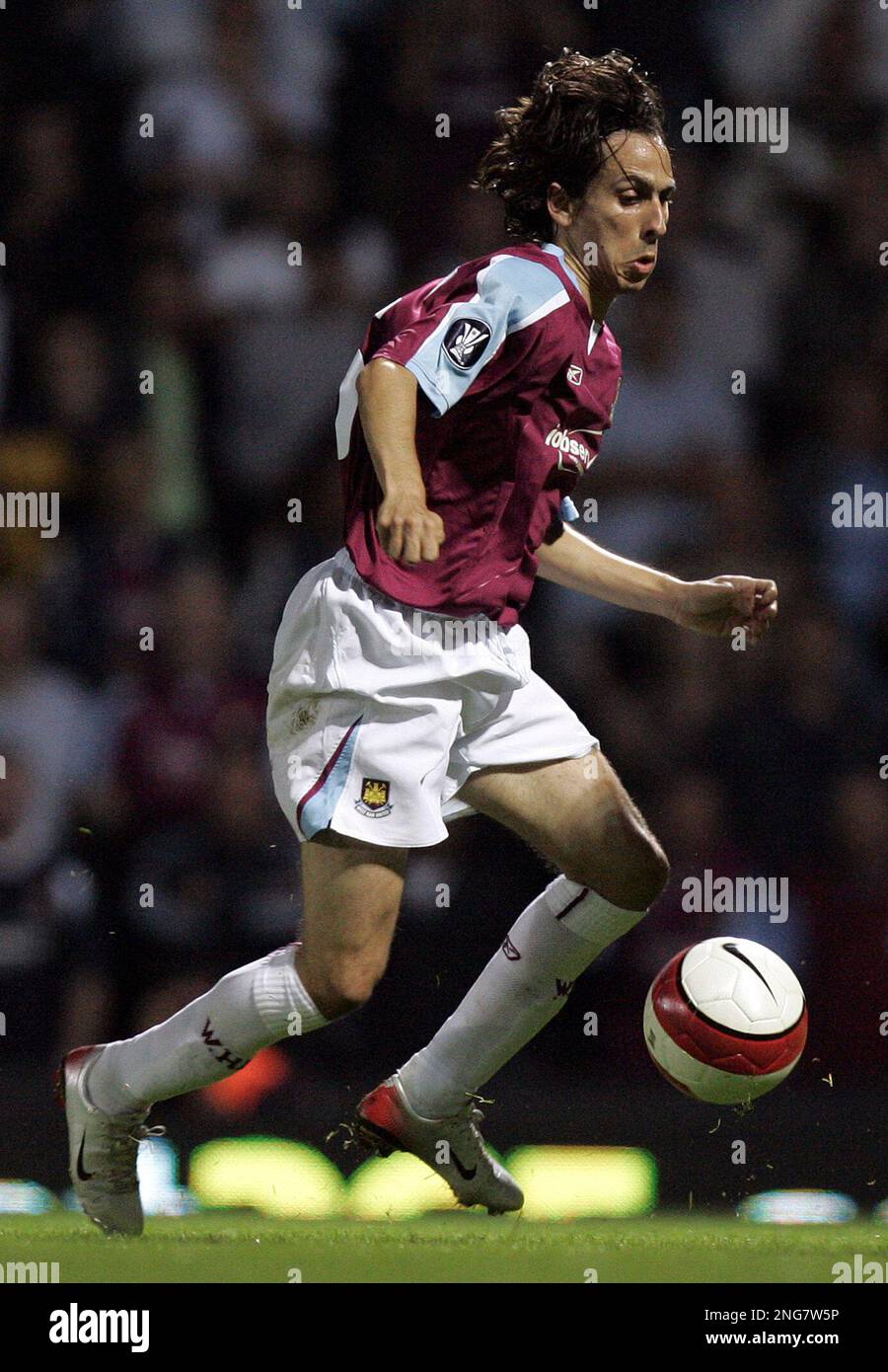 West Ham's Yossi Benayoun during their UEFA Cup soccer match against ...