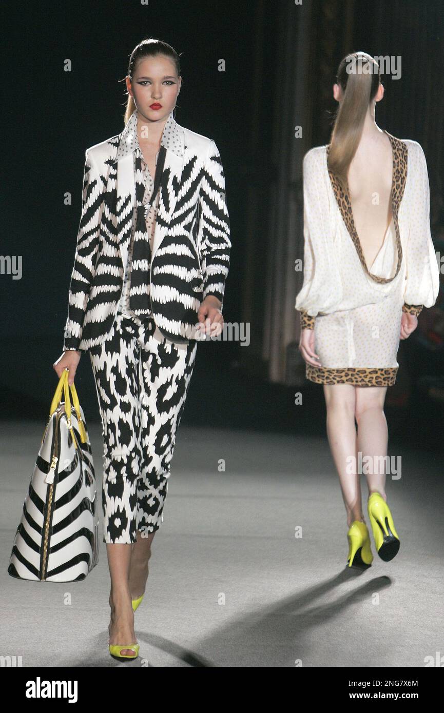 Models present creations designed by Japanese fashion designer Junko ...