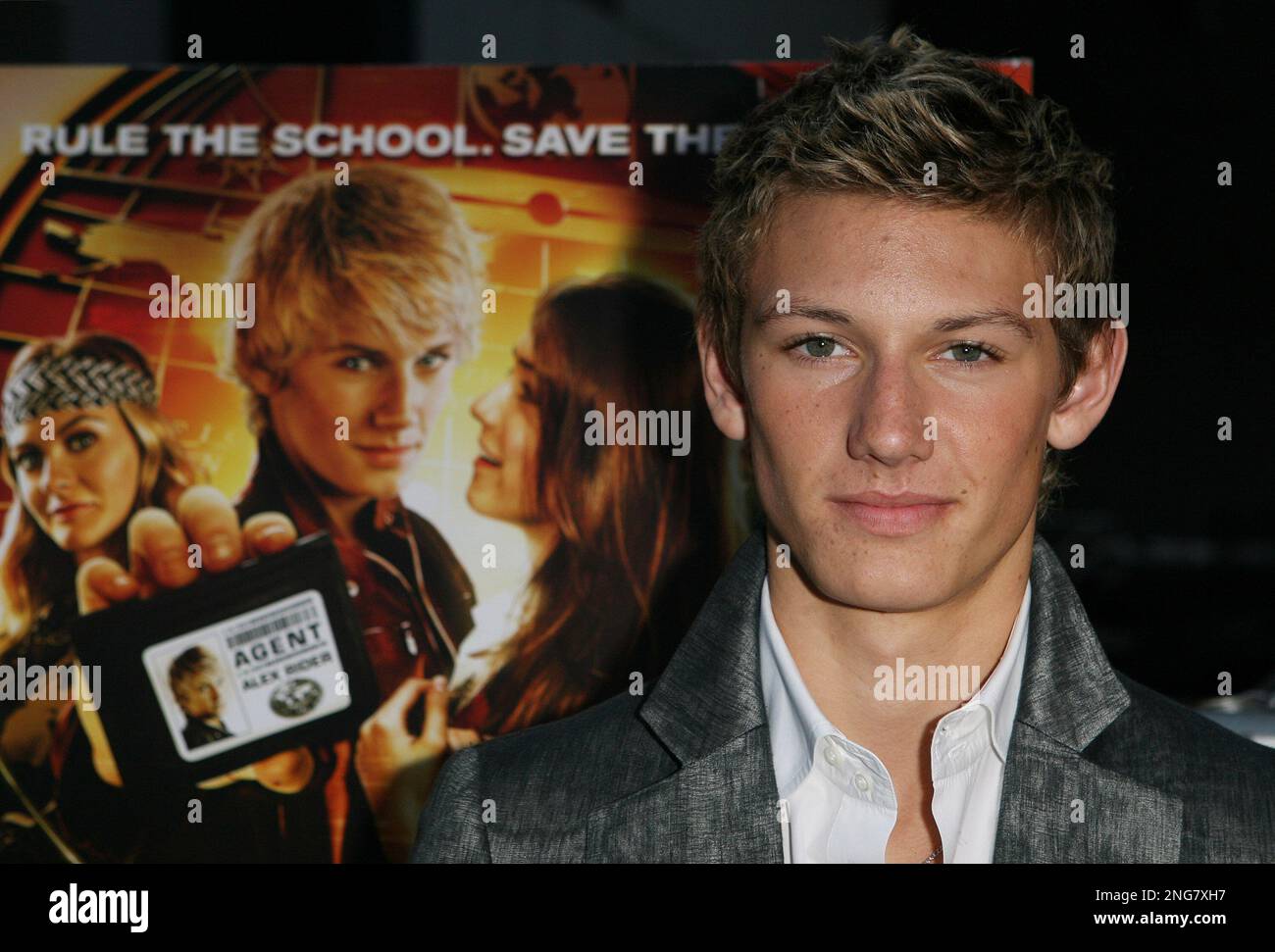 Actor Alex Pettyfer arrives to the premiere of his new film "Alex Rider ...