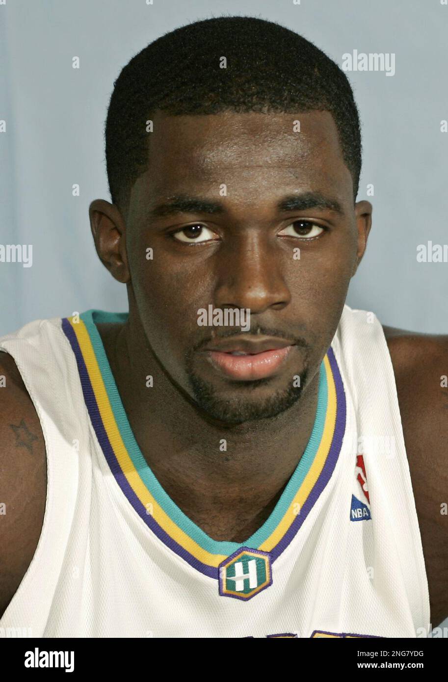 New Orleans Hornets Brandon Bass is pictured on media day in Bethany ...