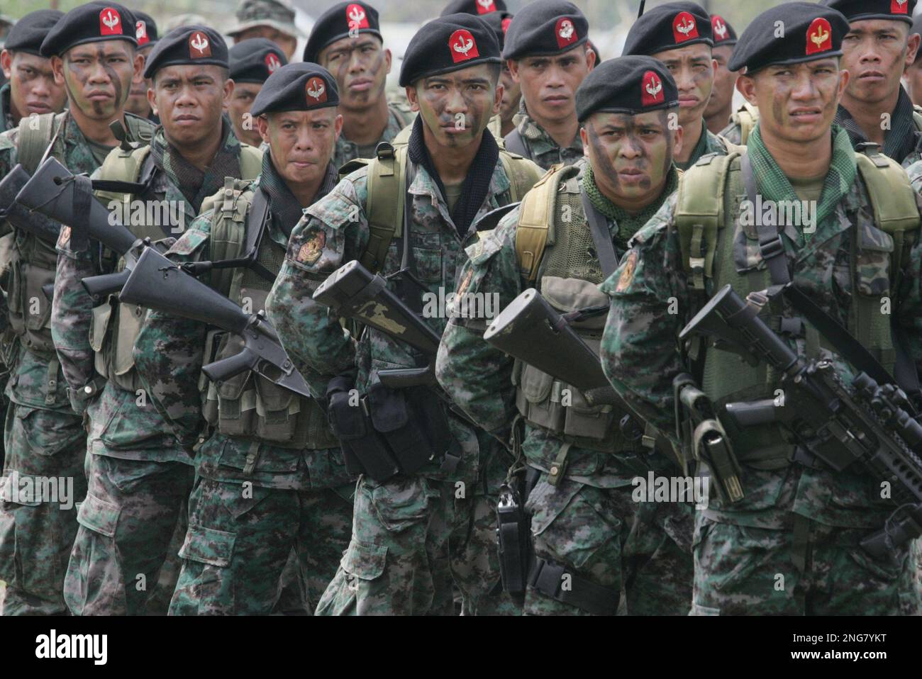 Elite Special Action Forces (SAF) of the Philippine National Police ...