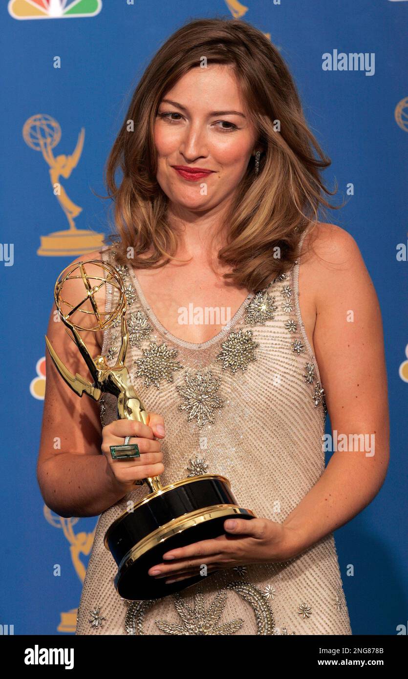 Scottish actress Kelly Macdonald holds the award for outstanding ...