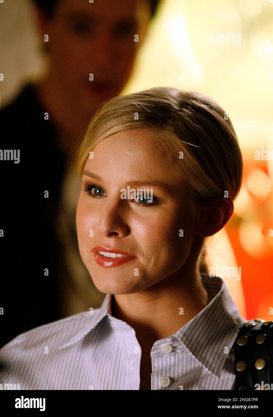 Actress Kristen Bell appears on the set of the television series ...