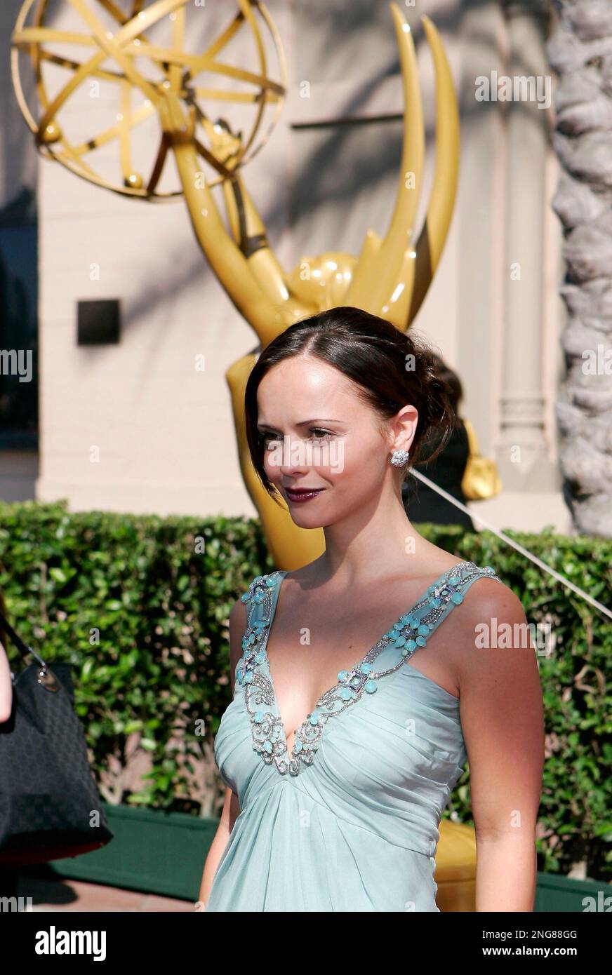 Actress Christina Ricci arrives for the Creative Arts Emmy Awards on ...