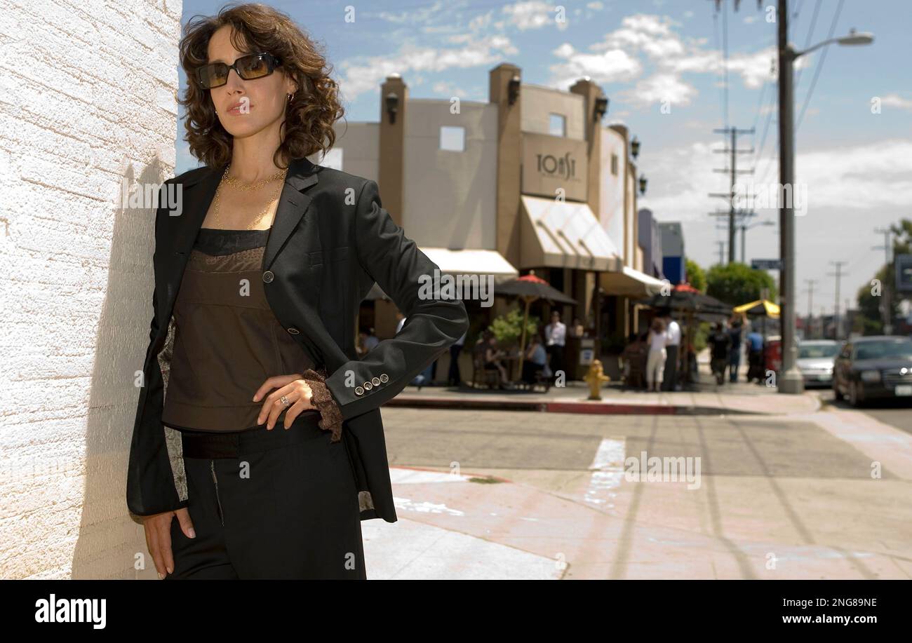 Actress Jennifer Beals poses for a portrait in between scenes during ...
