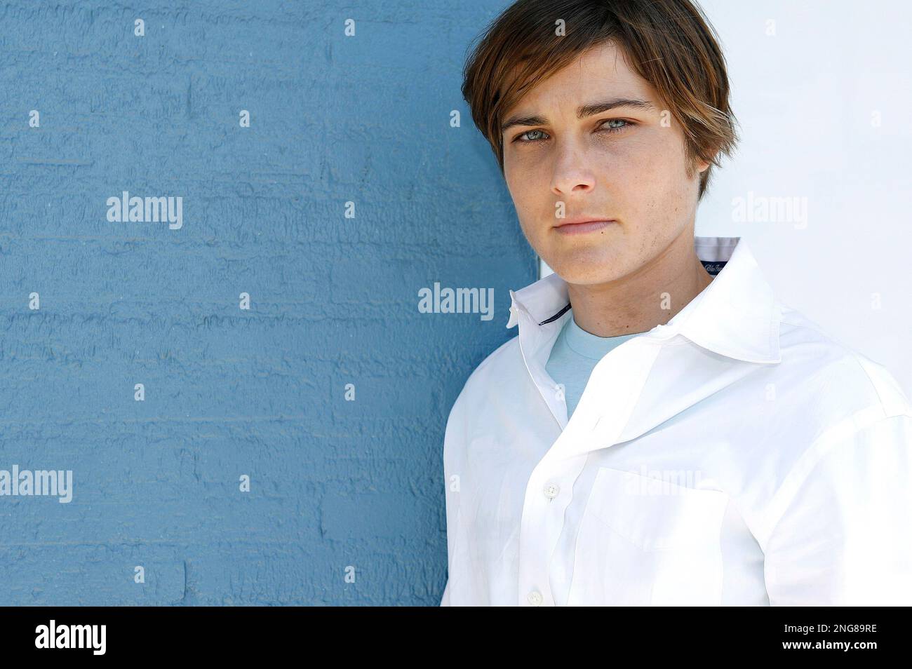Actress Daniela Sea poses for a portrait on set in between scenes ...