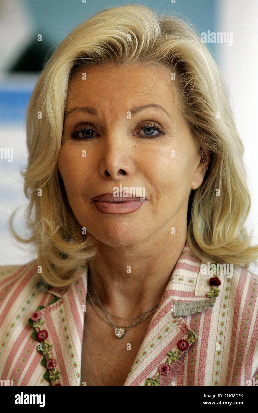 Ute-Henriette Ohoven, Praesidentin der ZNS-Hannelore-Kohl-Stiftung, am ...