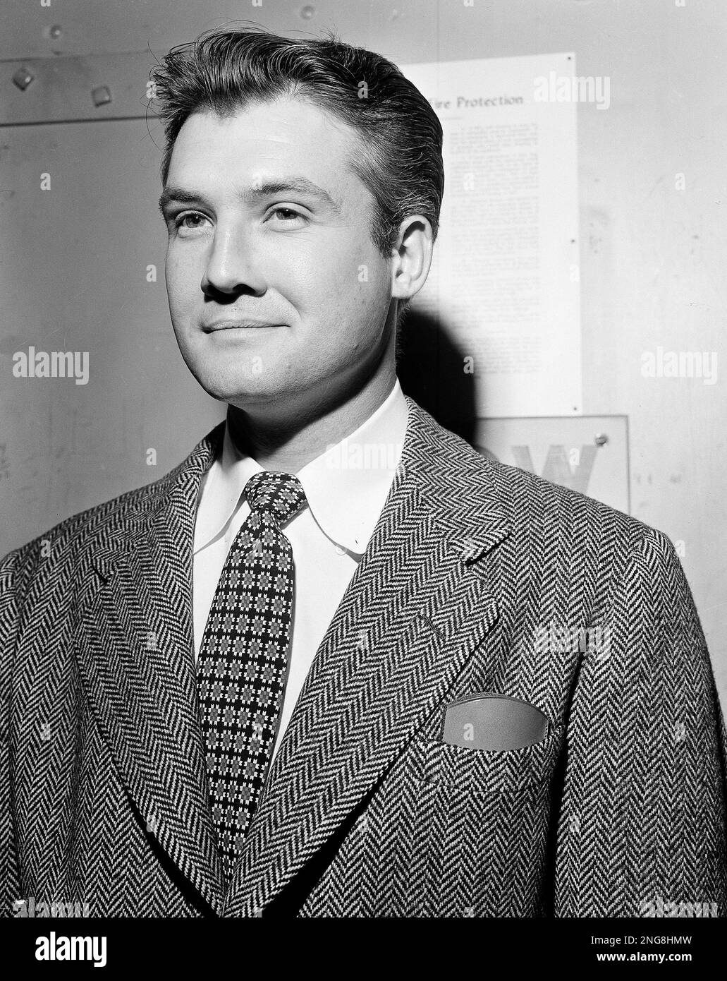 Actor George Reeves of "Superman" fame is shown in this undated photo ...