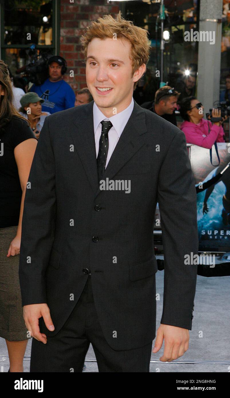 Cast member Sam Huntington arrives for the premiere of the film ...