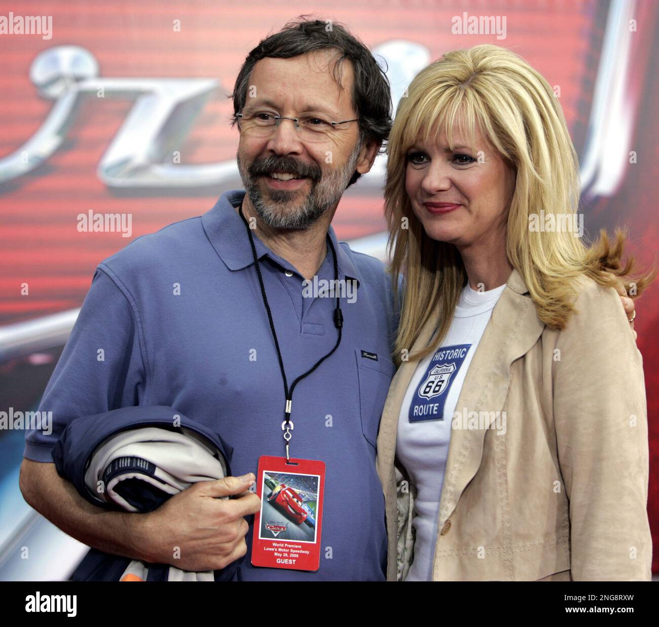 Bonnie Hunt, right, arrives for the premiere of the Disney/Pixar ...