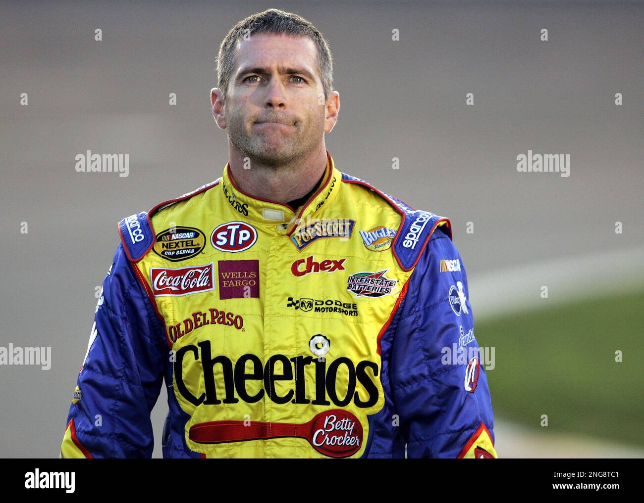 Bobby Labonte is shown before qualifying for Sunday's Coca-Cola 600 ...