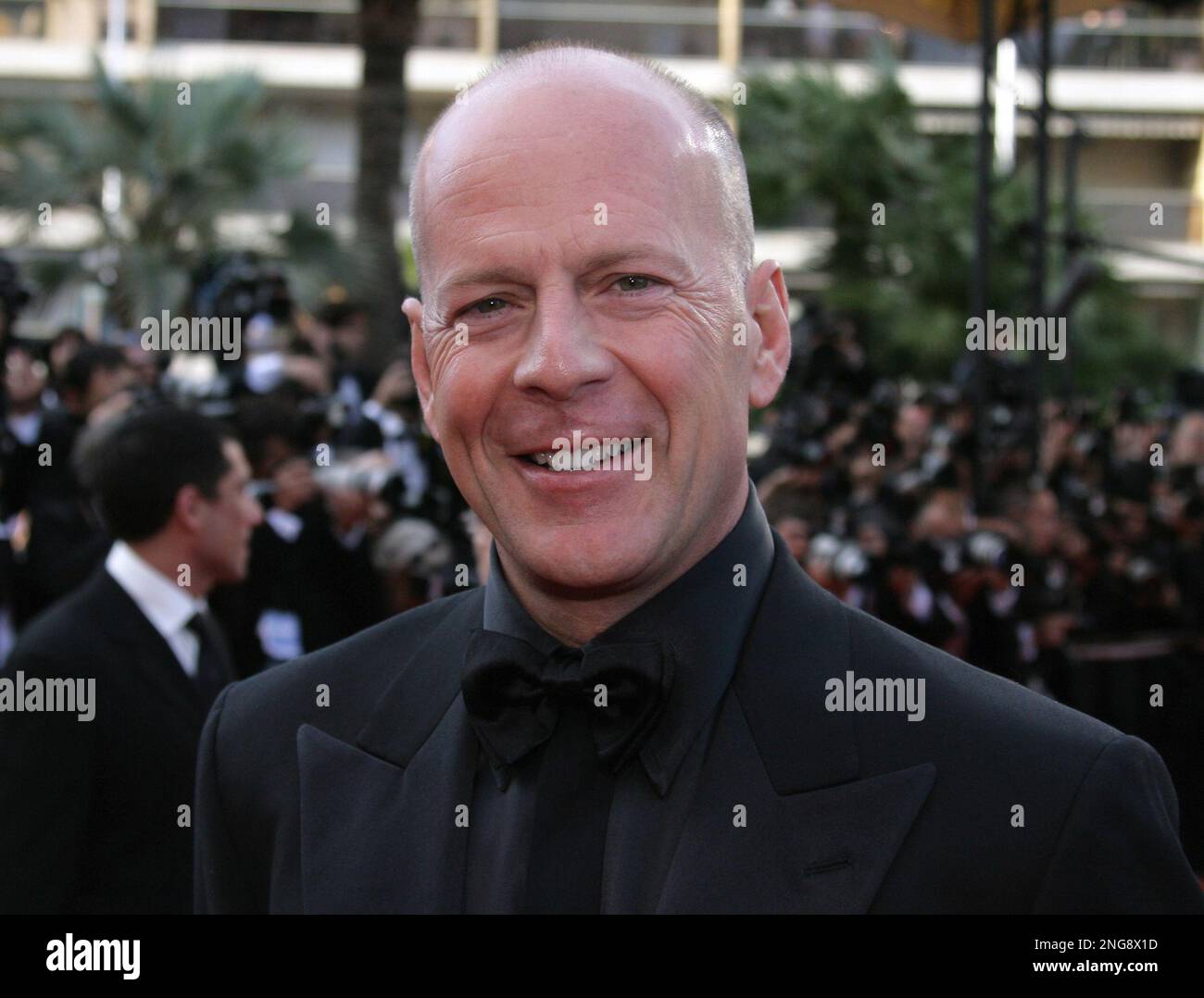 American actor Bruce Willis arrives for the screening of the film "Over ...