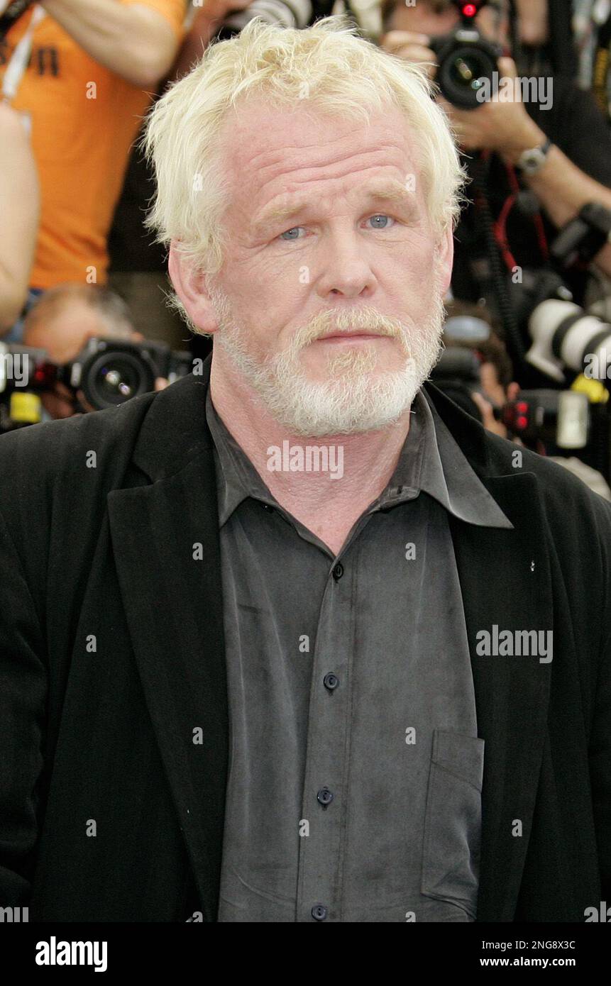 American actor Nick Nolte poses during a photo call for the film "Over ...