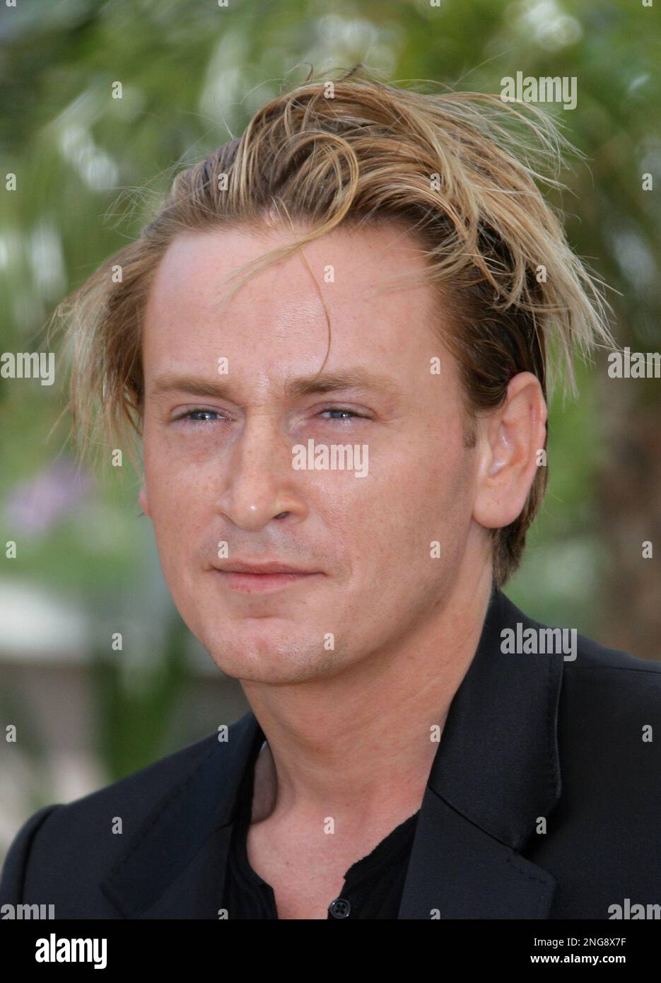 French actor Benoit Magimel poses during a photo call for the film ...