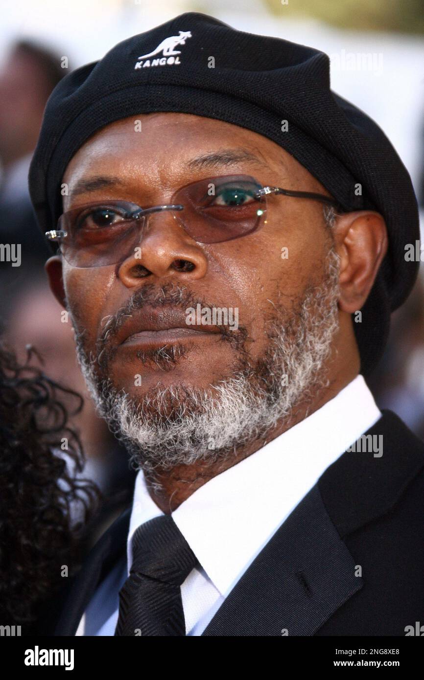 American actor Samuel L. Jackson arrives for the screening of the film ...