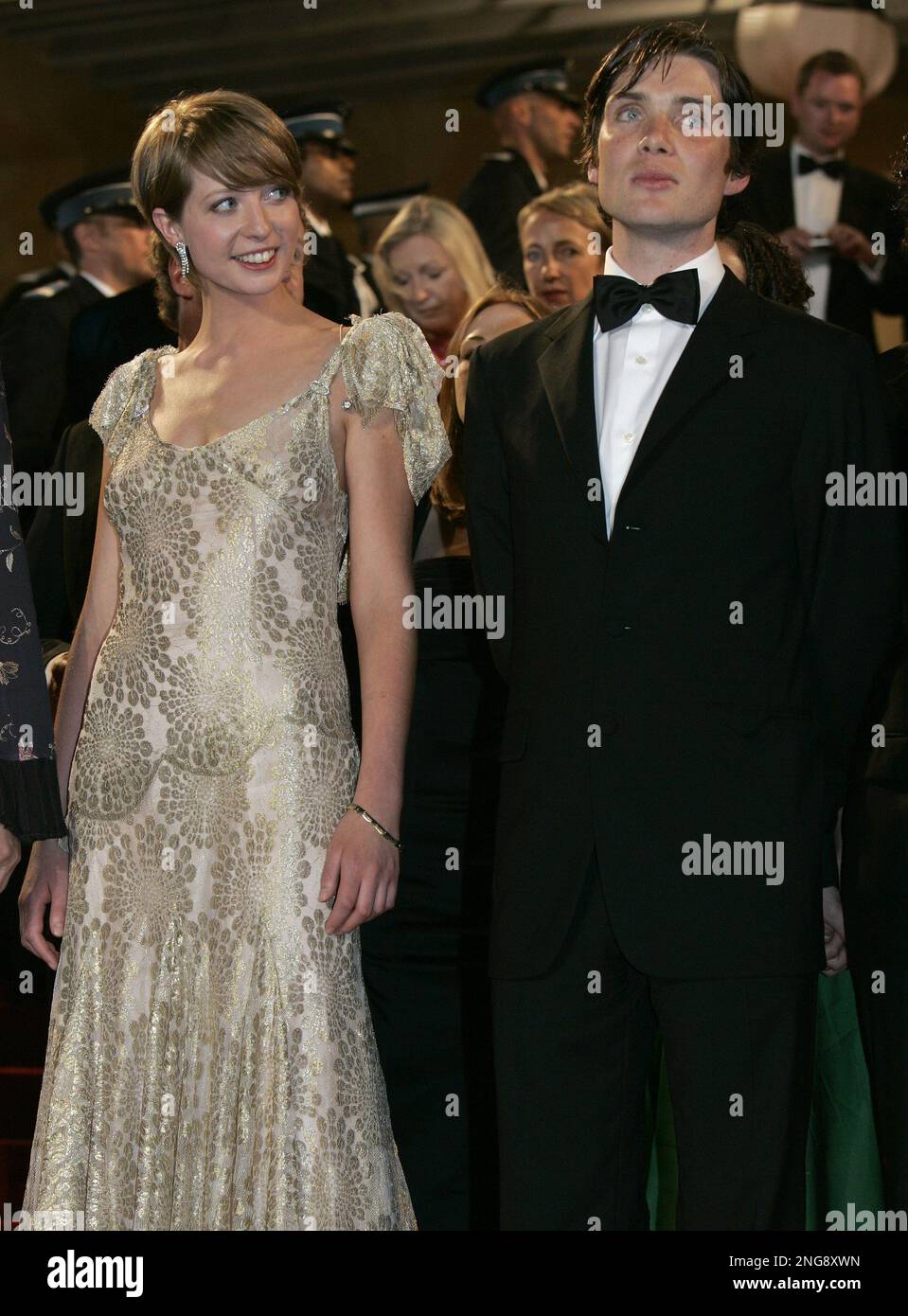 Irish actor Cillian Murphy, right, and Irish actress Orla Fitzgerald ...