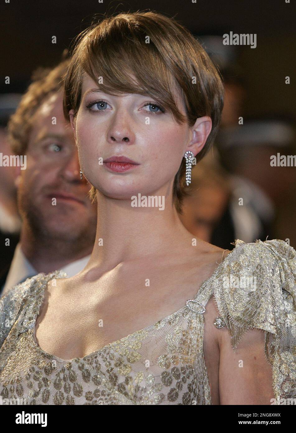 Irish actress Orla Fitzgerald arrives for the screening of "The Wind ...