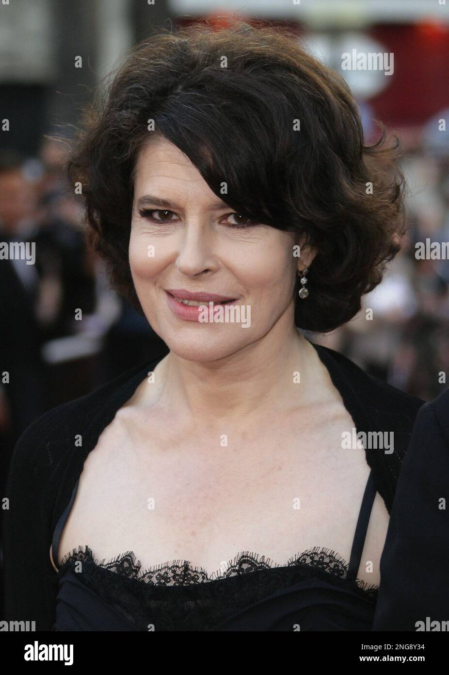 French actress Fanny Ardant arrives for the screening of "Paris je t ...