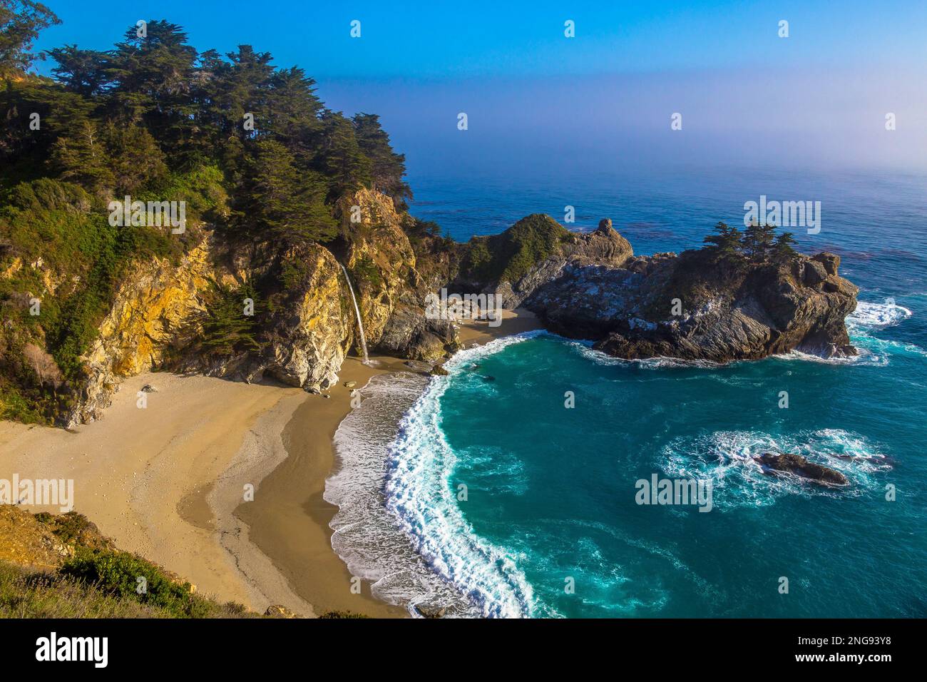 Beautiful McWay Falls Cove Stock Photo - Alamy
