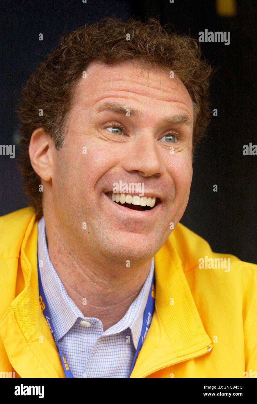 Actor Will Ferrell jokes with fans during an autograph session ...
