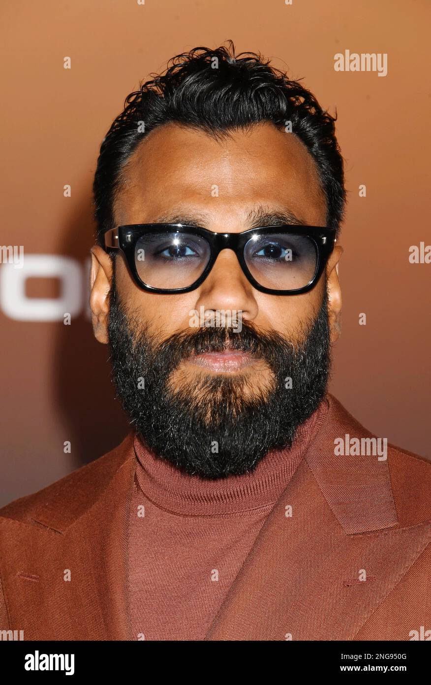 LOS ANGELES, CALIFORNIA - FEBRUARY 16: Andy McQueen attends the Los ...