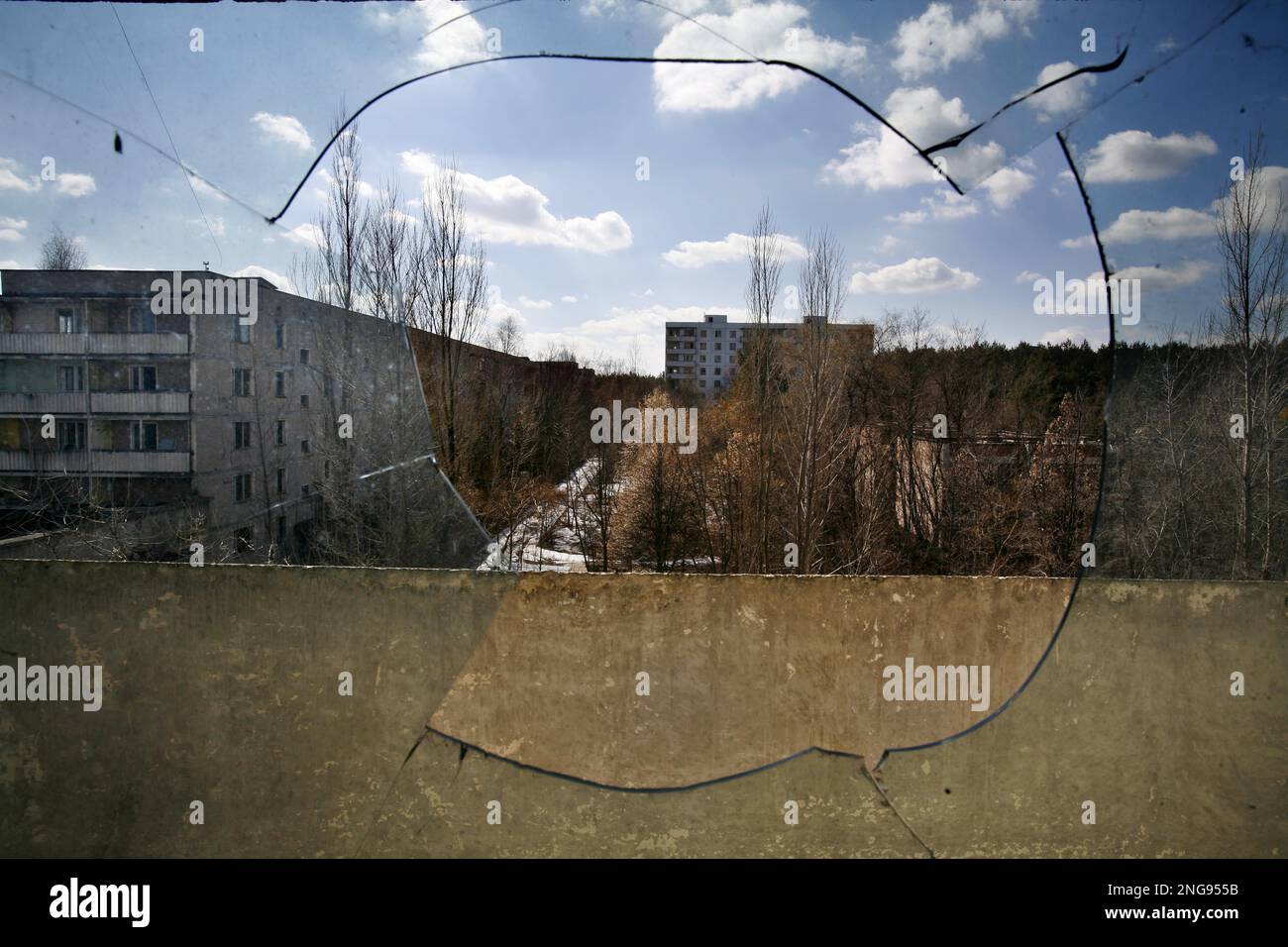 Chernobyl Explosion Cloud