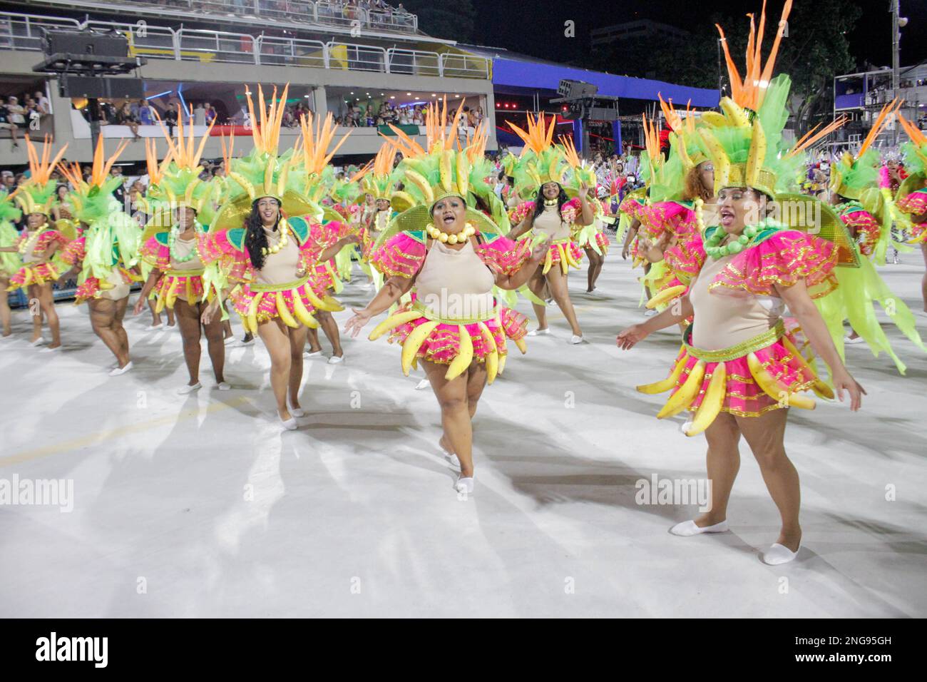 Rio De Janeiro, Brazil. 17th Feb, 2023. GRES Lins Imperial during the ...