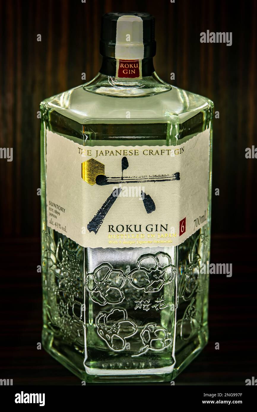 Roku Japanese Gin is a perfectly-balanced, exceptional gin combining ...