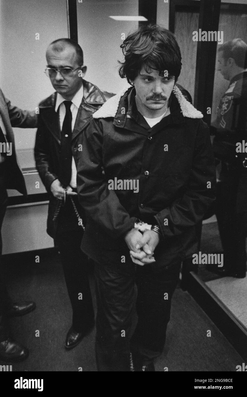 Confessed killer Bruce A. Davis at Beckley, West Virginia airport, Nov ...