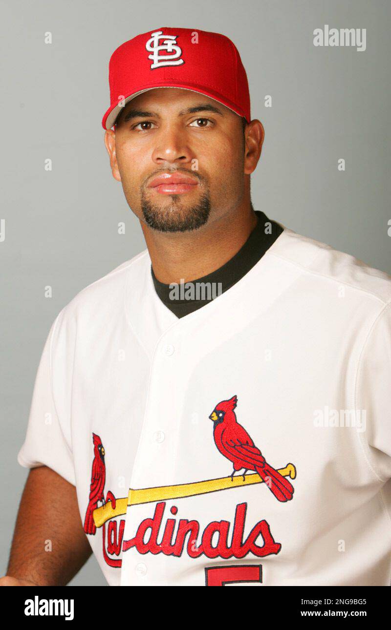 This is a 2006 file photo of Albert Pujols of the St. Louis Cardinals ...