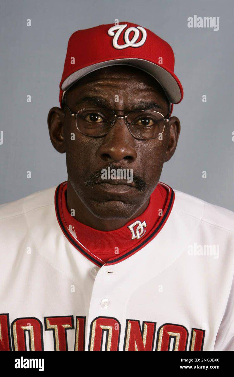 This is a 2006 file photo of Mitchell Page of the Washington Nationals ...