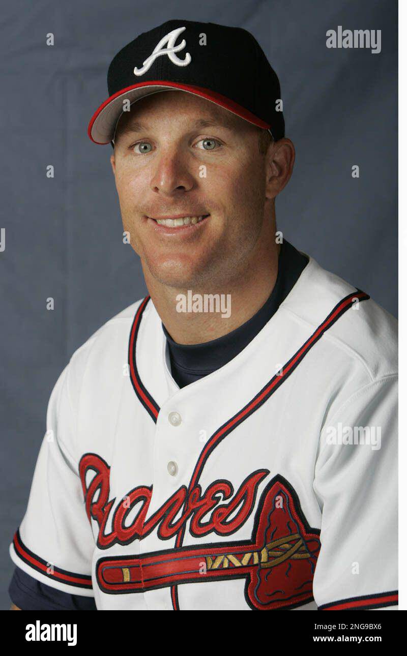 This is a 2006 file photo of Pete Orr of the Atlanta Braves baseball ...