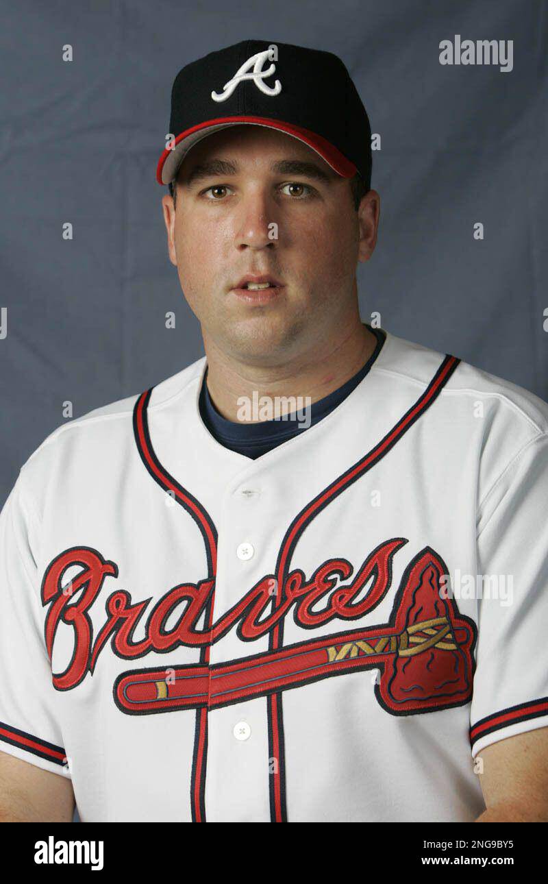 This is a 2006 file photo of Kevin Barry of the Atlanta Braves baseball ...