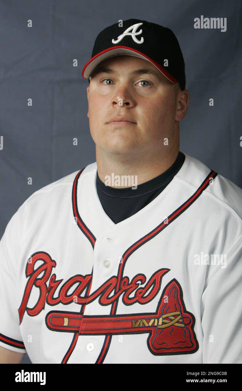 This is a 2006 file photo of Chad Paronto of the Atlanta Braves ...