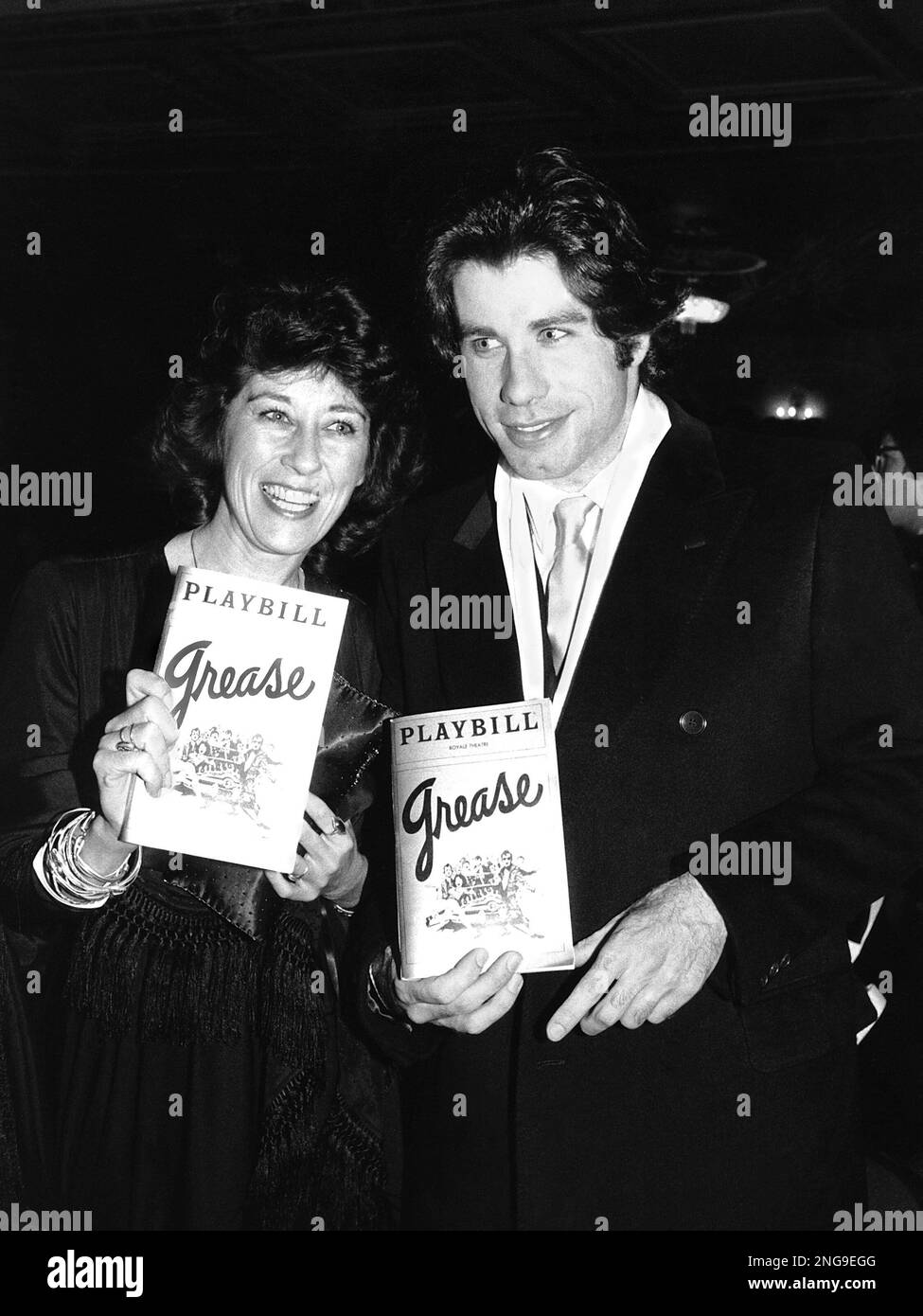 Grease Broadway Playbill