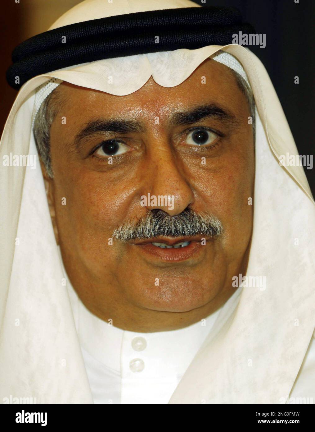Saudi Arabian Minister for Financial Affairs Ibrahim Al-Assaf speaks ...