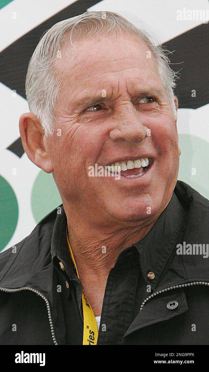 NASCAR legend David Pearson is introduced before the start of the ...