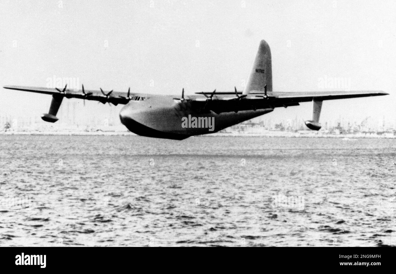 The "Spruce Goose" which only flew once is a an eight story tall ...
