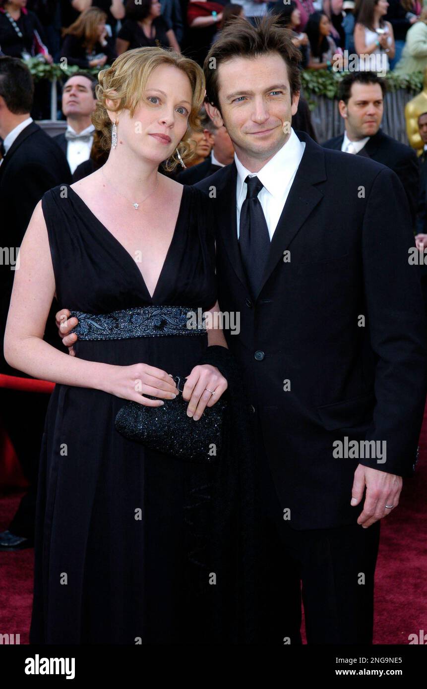 Actor Dan Futterman and wife Anya Epstein arrive arrive for the 78th ...