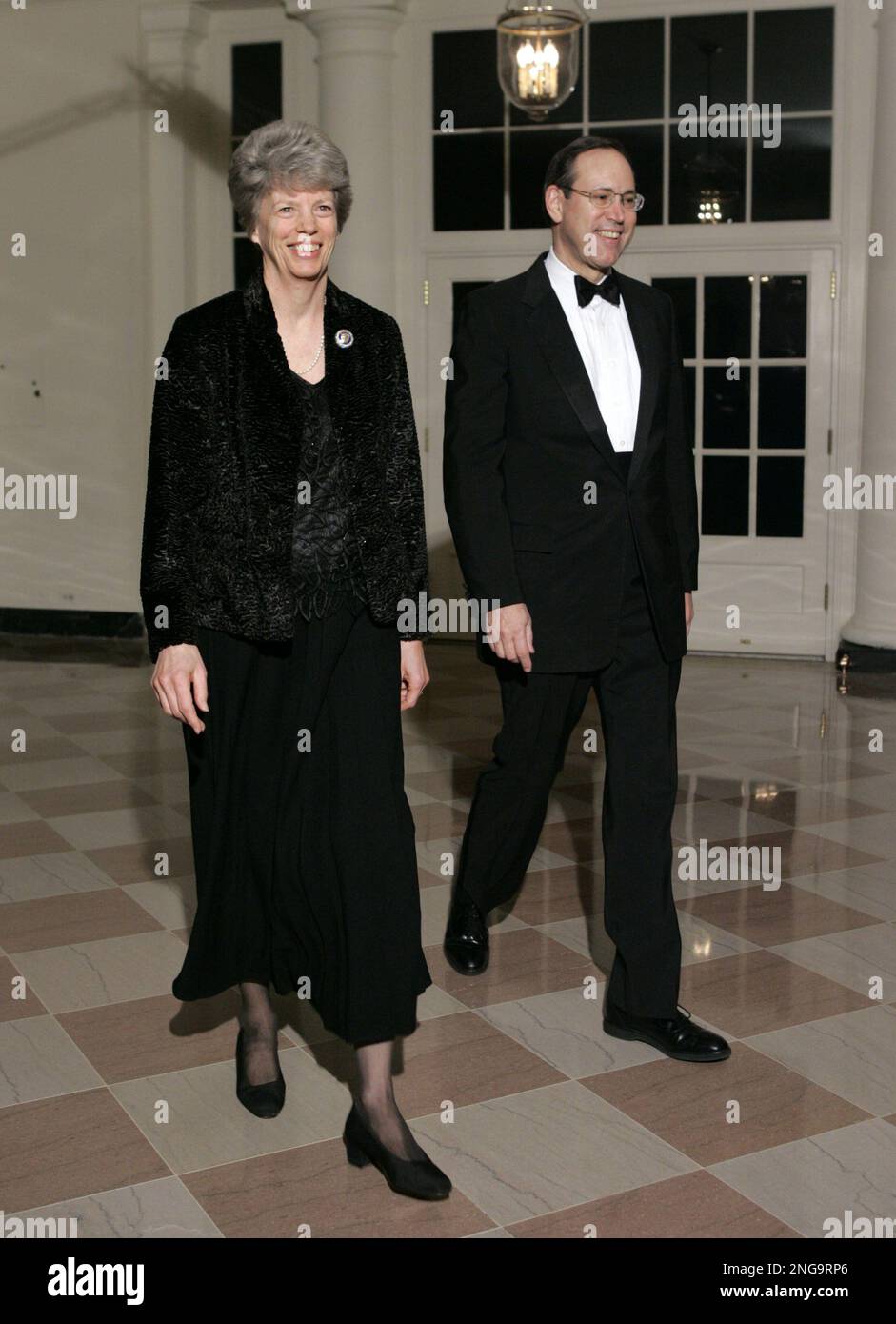 Ohio Gov. Governor Bob Taft arrives with his wife Hope at the annual ...