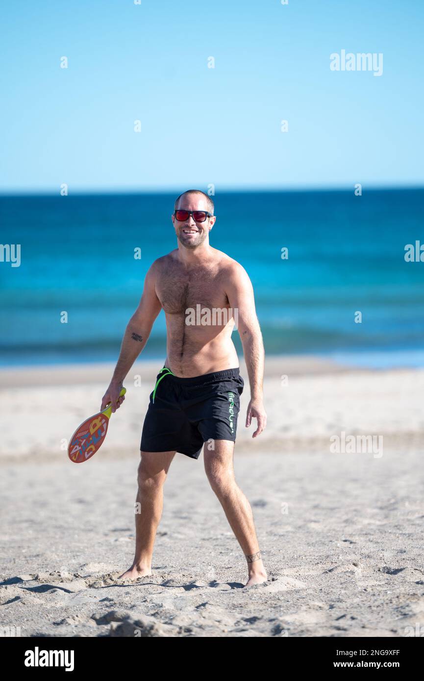 Beach tennis in spain hi-res stock photography and images - Alamy