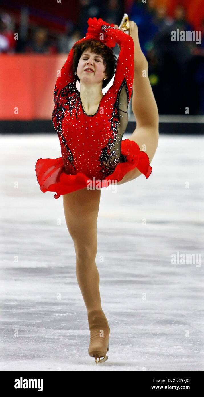 Figure Skating Biellmann Spin