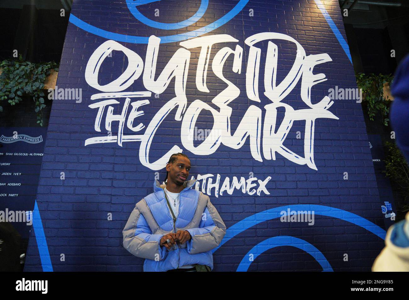 IMAGE DISTRIBUTED FOR AMERICAN EXPRESS - All-Star NBA Player Shai ...