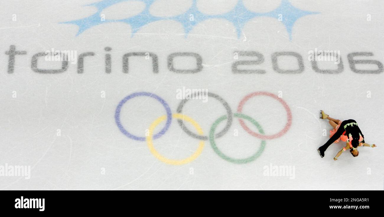 Barbara Fusar Poli, right, and Maurizio Margaglio, of Italy, skate ...